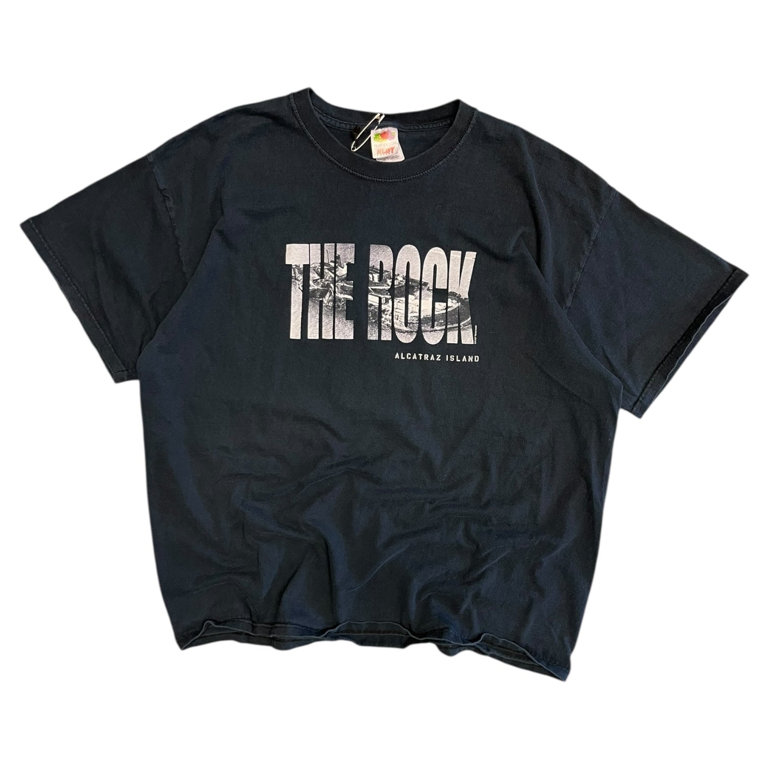 Y2K Alcatraz Island “The Rock” Spell Out Tee – Goldeneye Curations